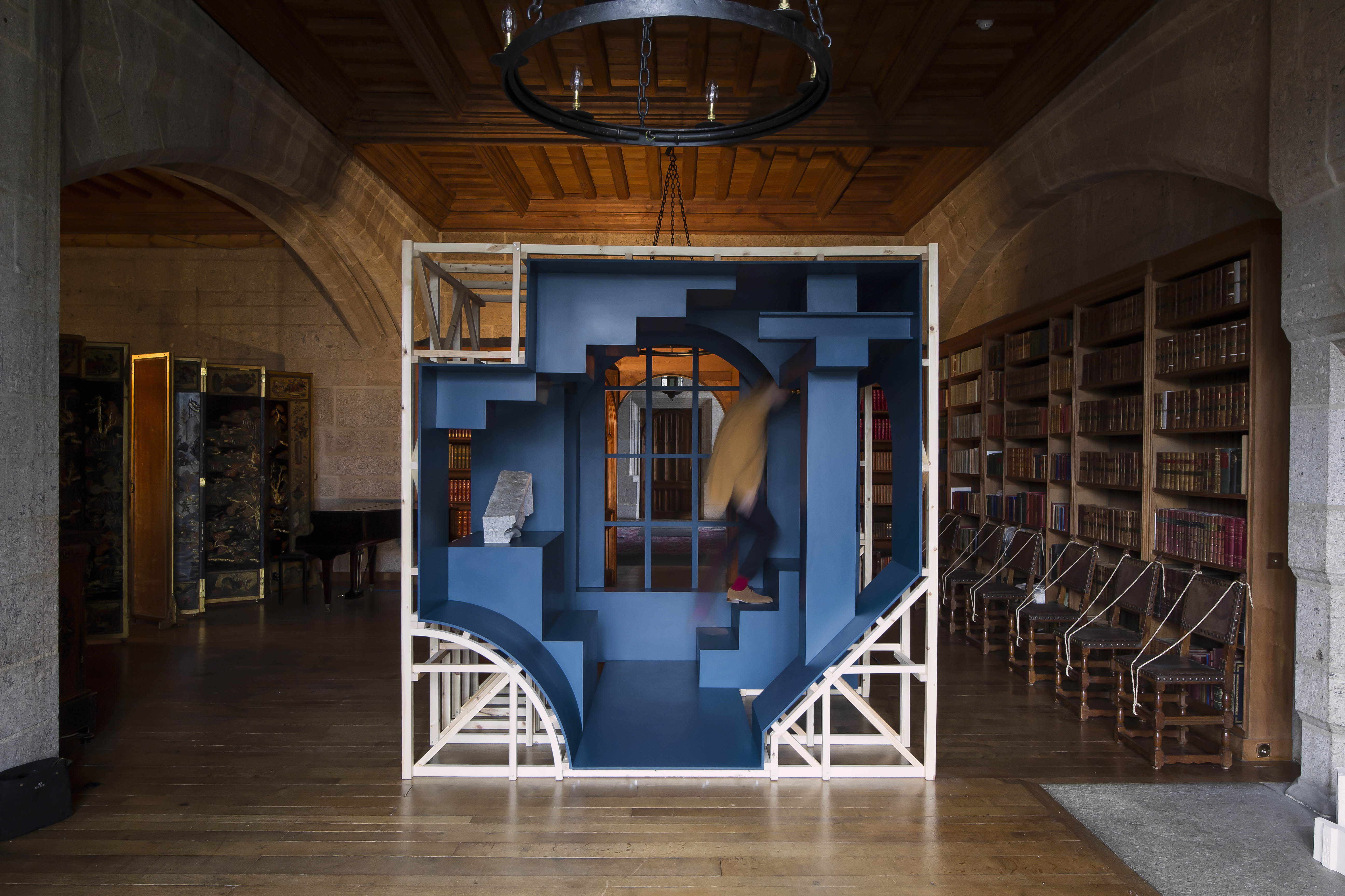 Ed Crooks draws on unbuilt Lutyens designs for installation at Castle Drogo