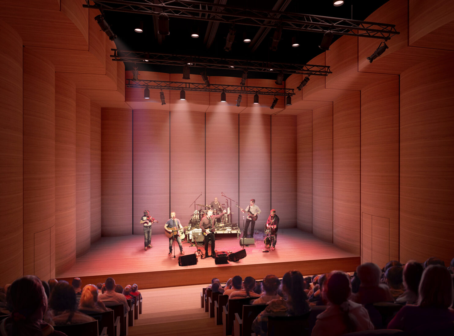 Images emerge of Chipperfield’s Scottish Chamber Orchestra scheme