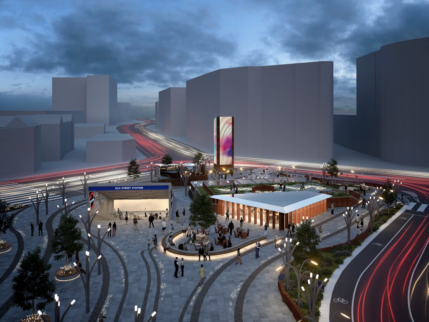 Four winning concepts in Old Street roundabout contest announced