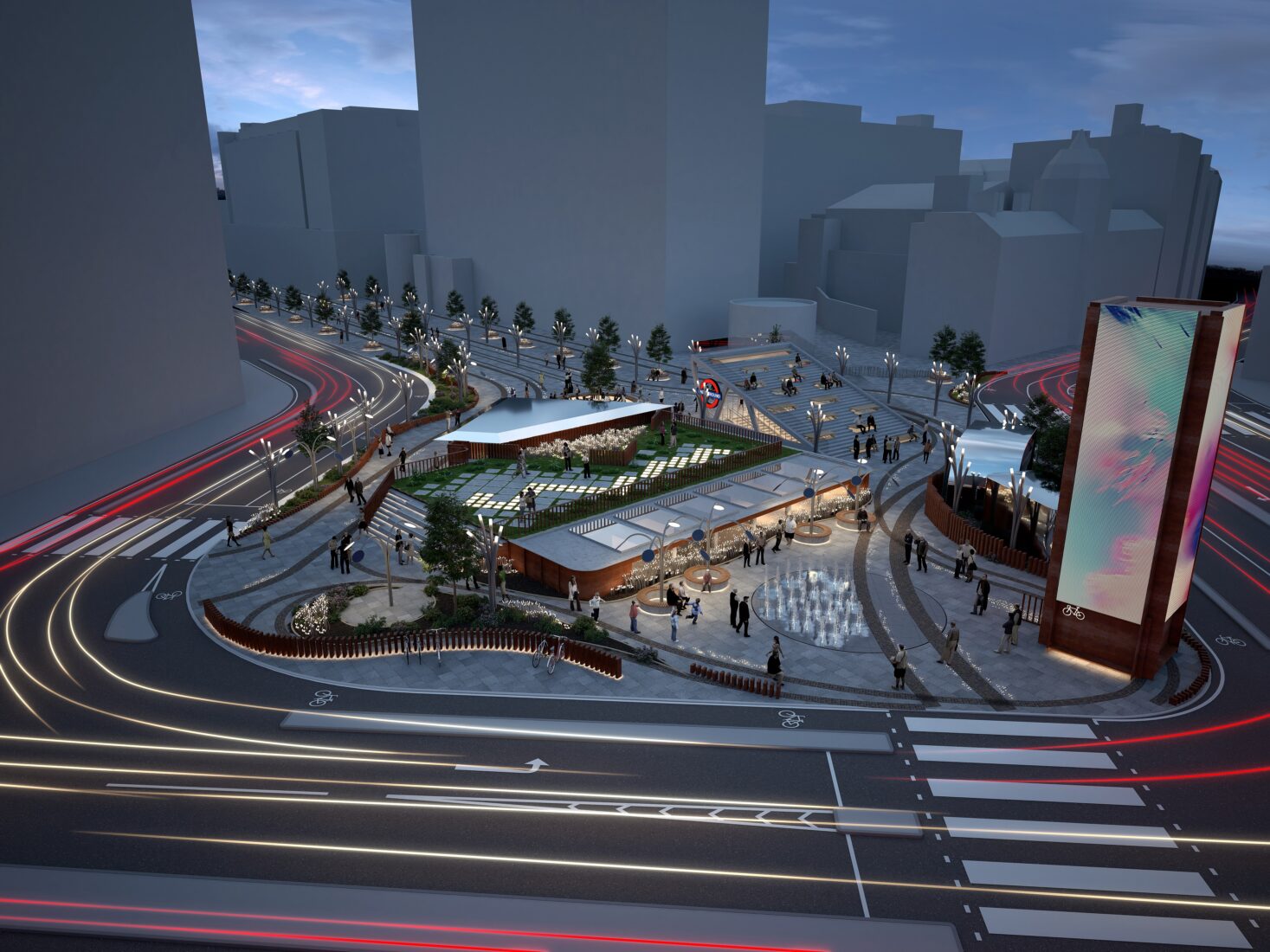 Four winning concepts in Old Street roundabout contest announced