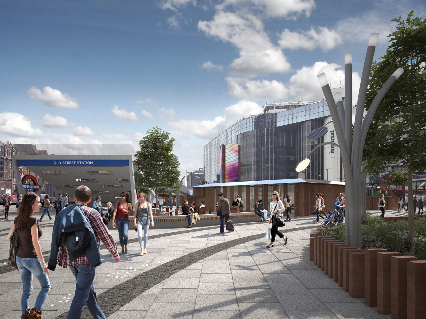 Four winning concepts in Old Street roundabout contest announced