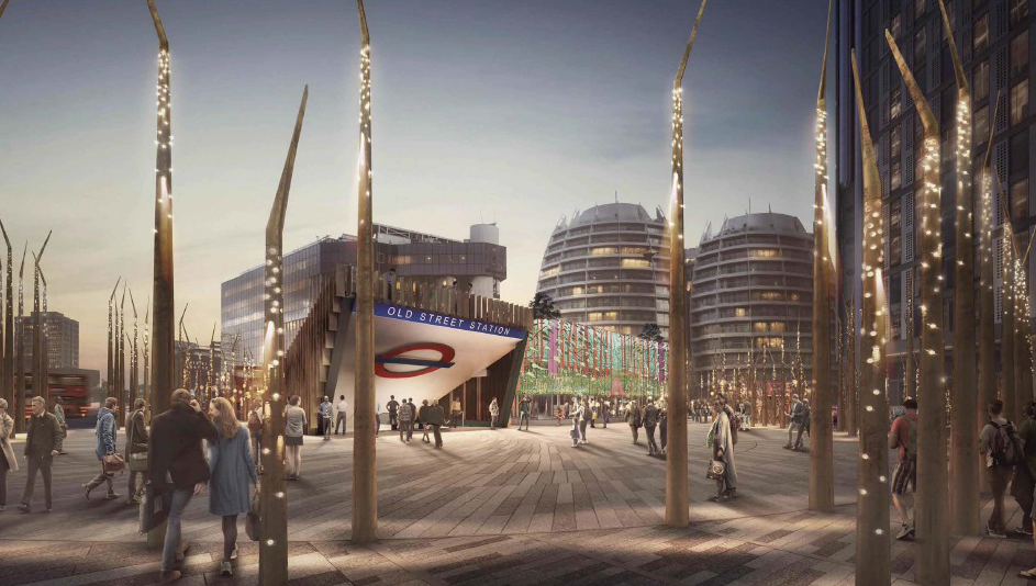 Four winning concepts in Old Street roundabout contest announced