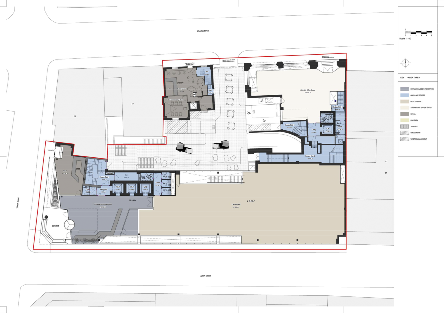 Copper-clad: astudio refreshes office block at 70 Wilson Street