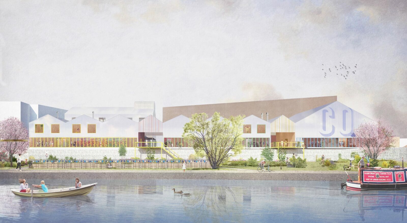 Carl Turner Architects unveils designs for artist studios in Olympic Park