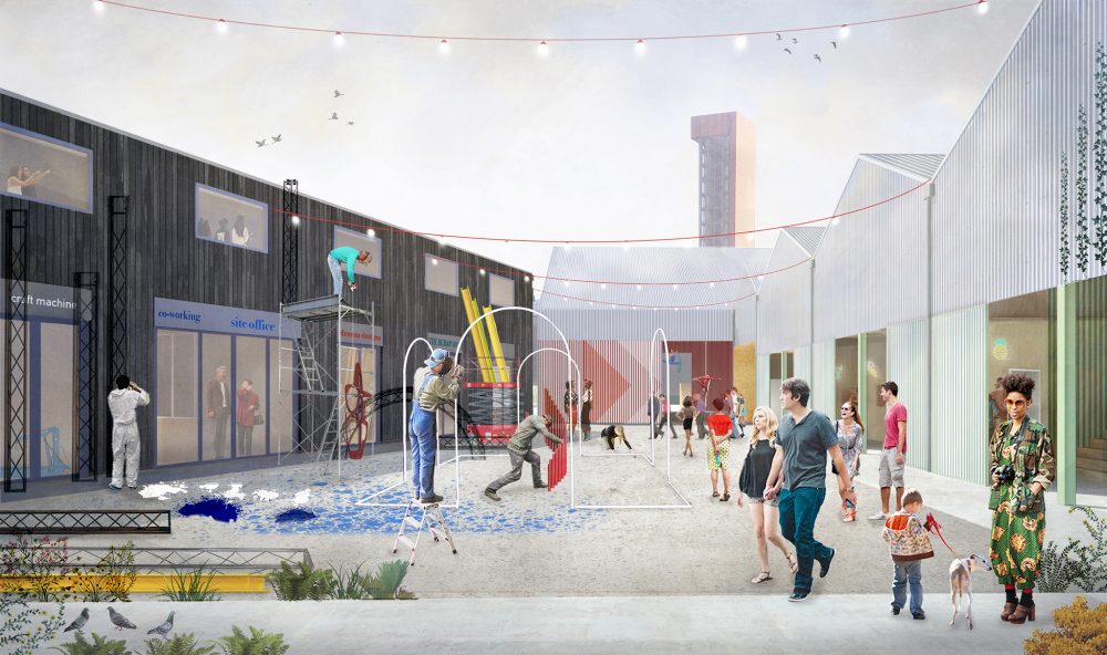 Carl Turner Architects unveils designs for artist studios in Olympic Park