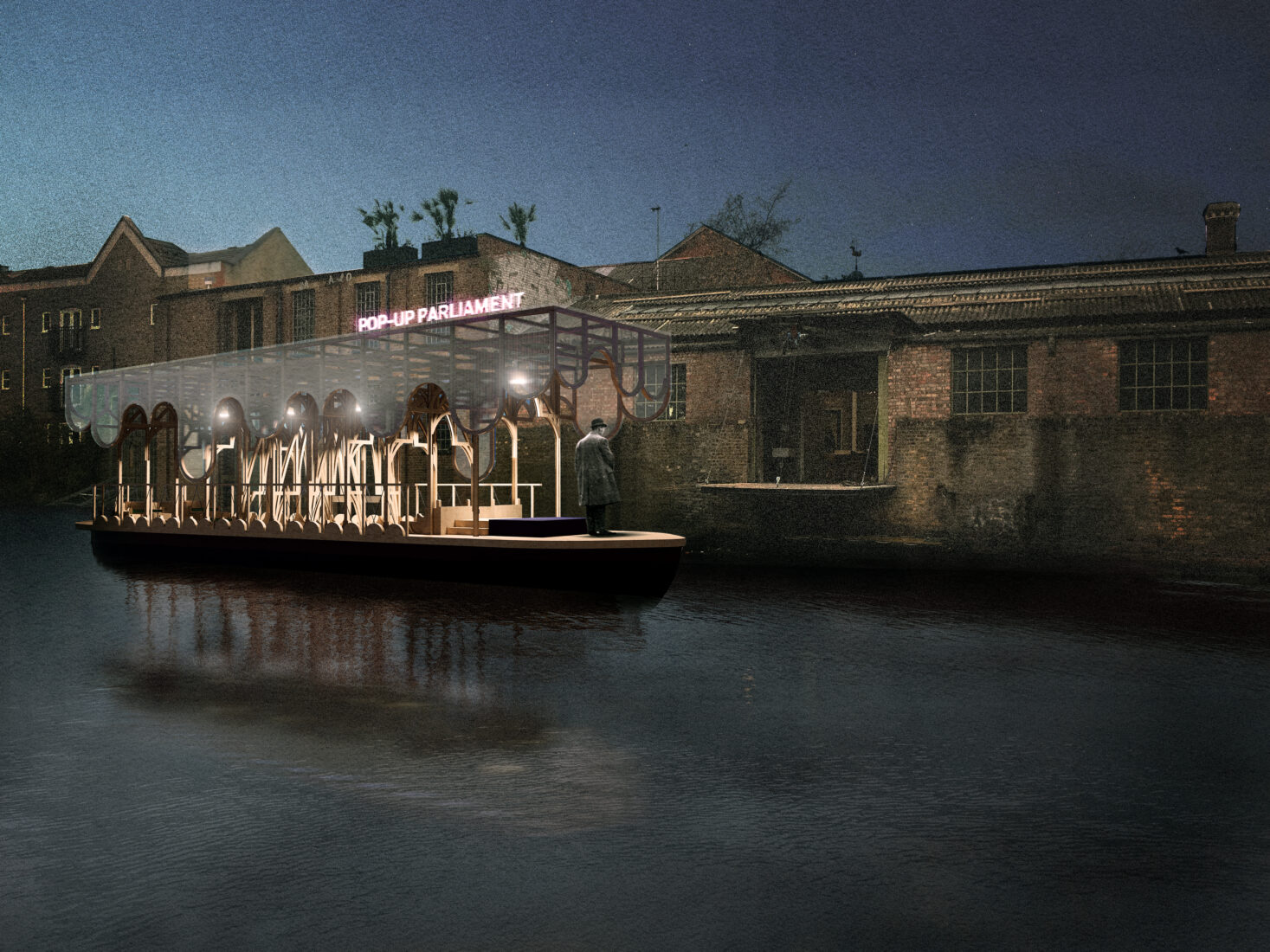 Inflatable floating venue wins Antepavilion 2 contest