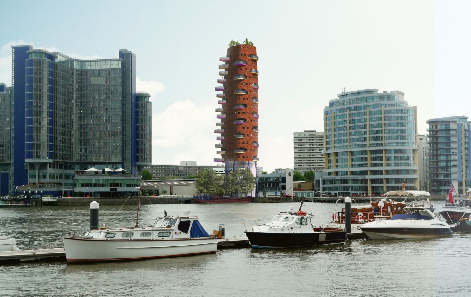 HTA and Concrete reveal Battersea tower plans