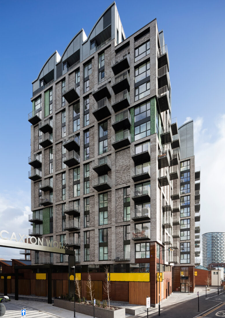 Studio Egret West combines residential with light industry at Caxton Works