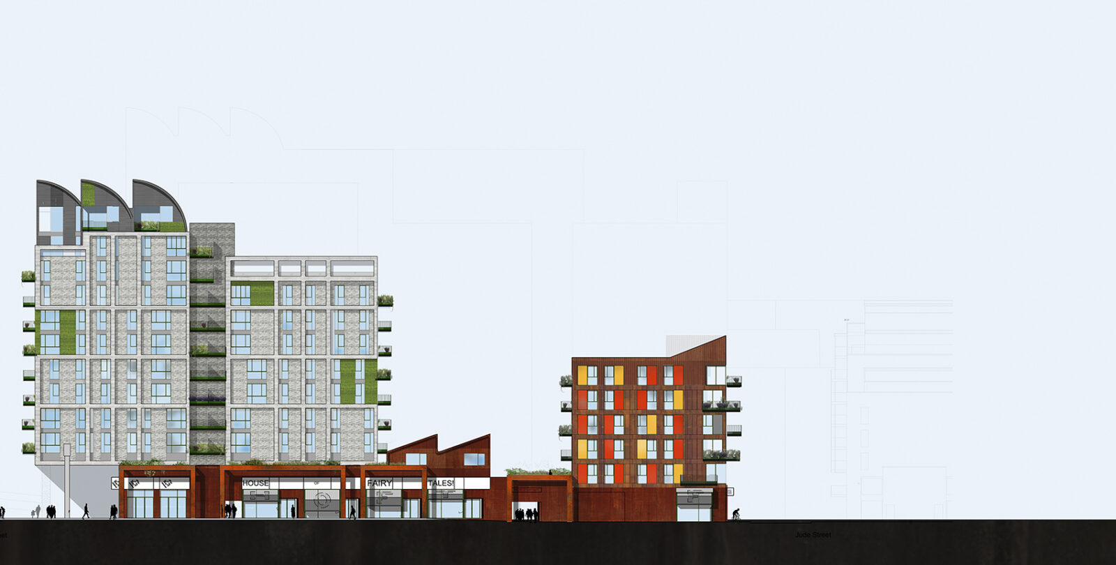 Studio Egret West combines residential with light industry at Caxton Works