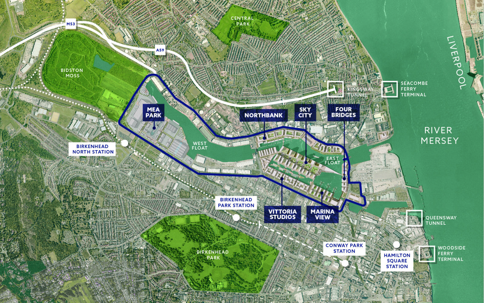 Schmidt Hammer Lassen to design maritime complex at £4.5bn Wirral Waters