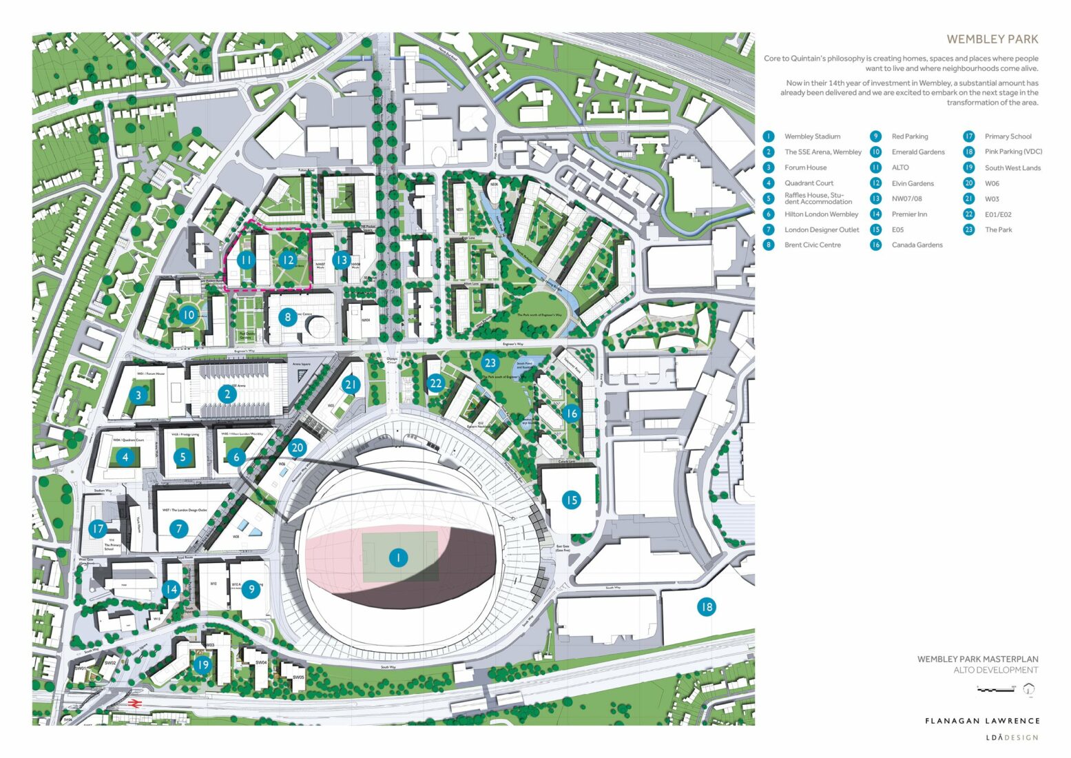 Flanagan Lawrence completes housing development in Wembley Park