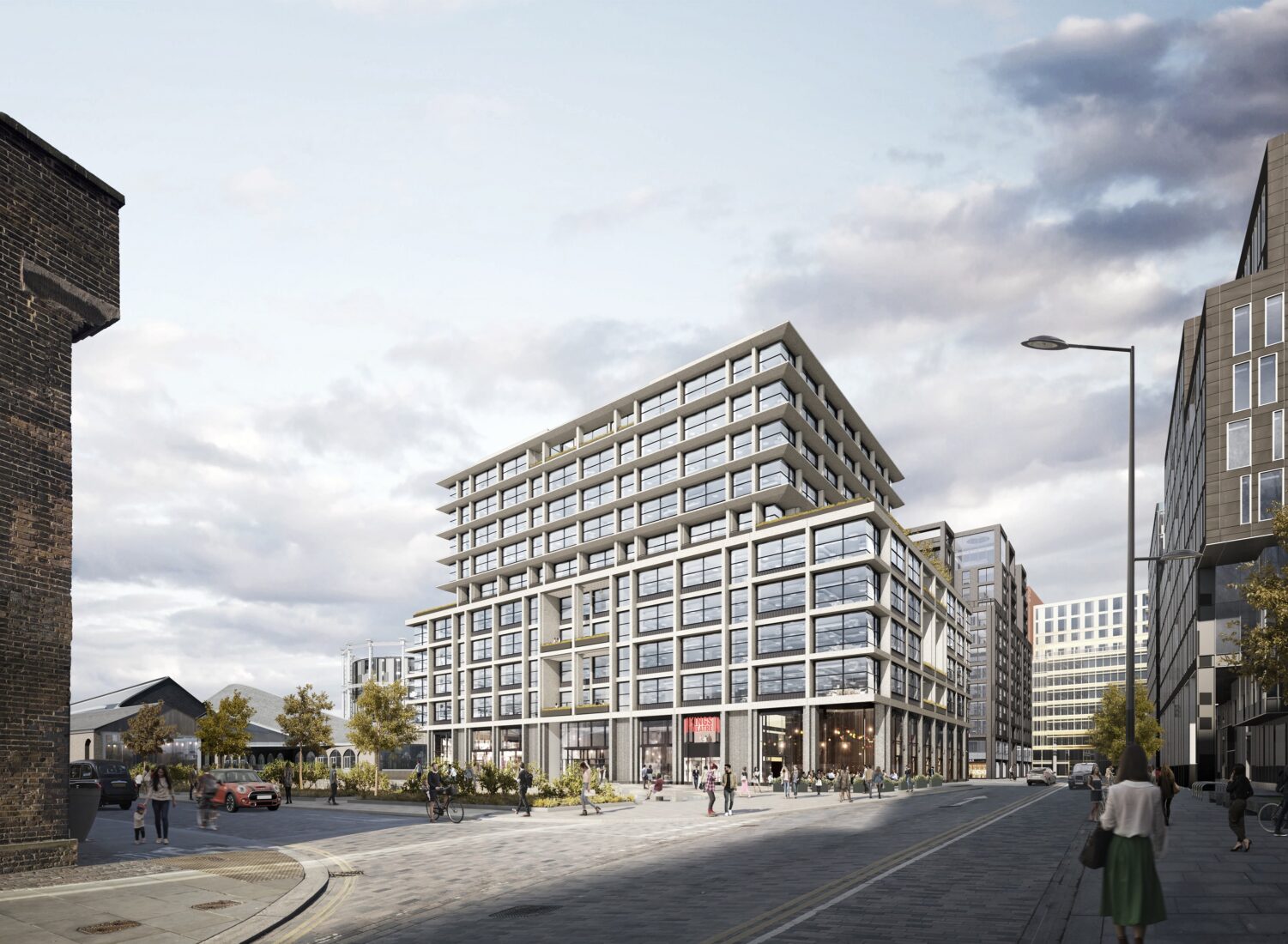 AHMM reveals plans for King’s Cross office and theatre scheme