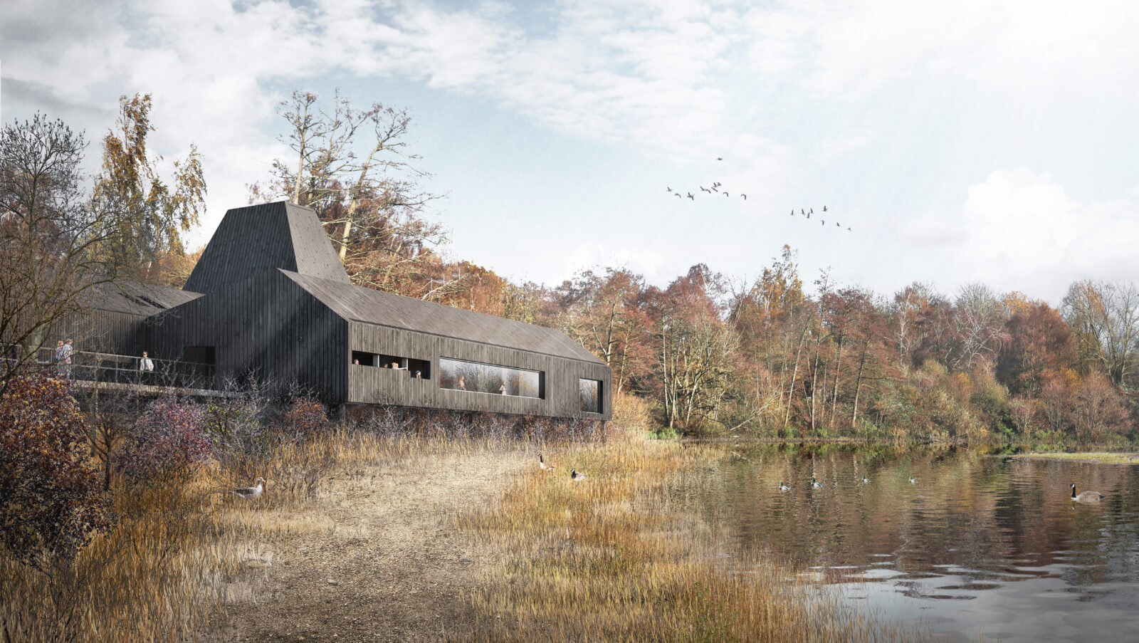 Sevenoaks Wildlife Reserve visitor centre winner revealed