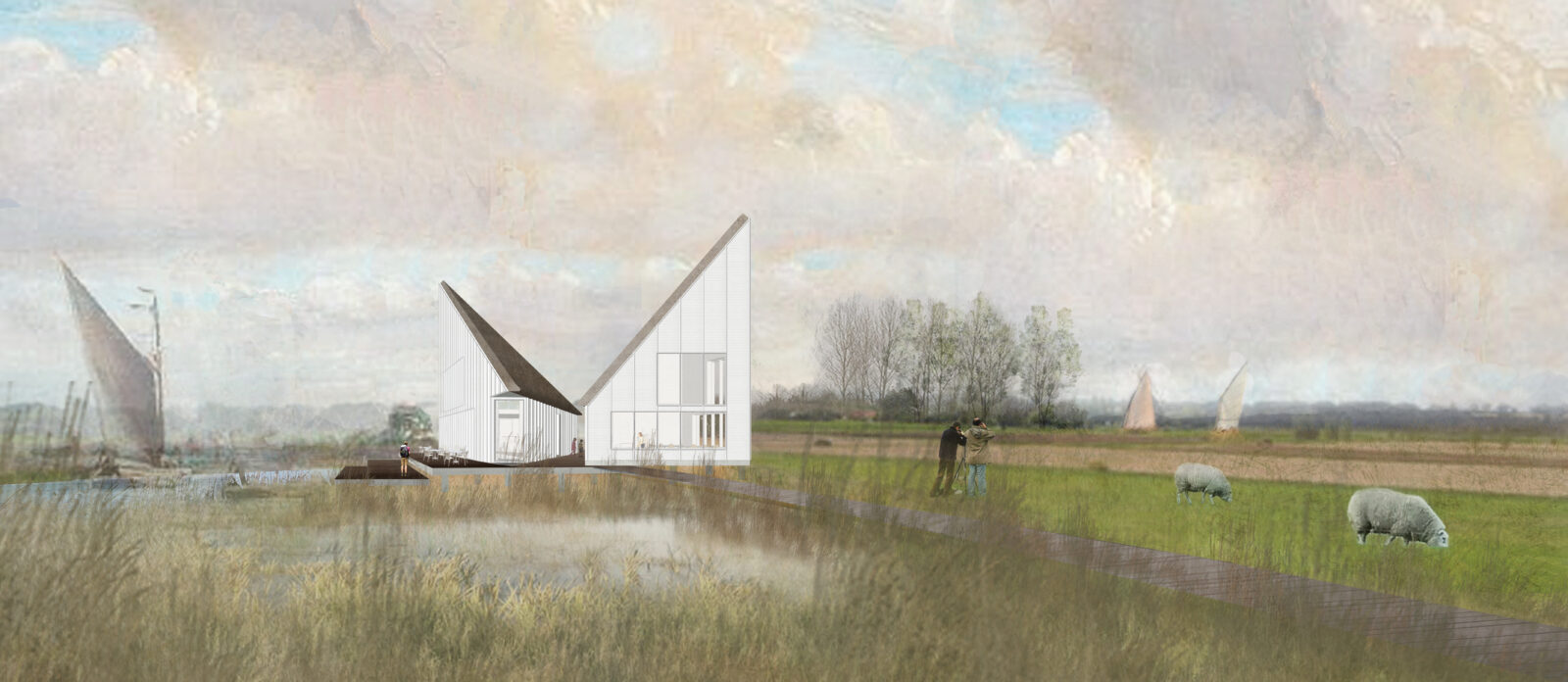 Finalists named in Acle Bridge visitor centre contest