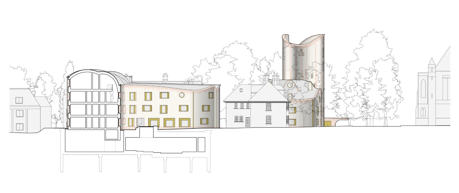 Work starts on David Kohn Architects’ contest-winning Oxford quad