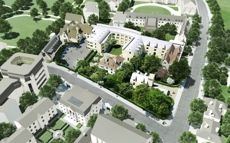 Work starts on David Kohn Architects’ contest-winning Oxford quad