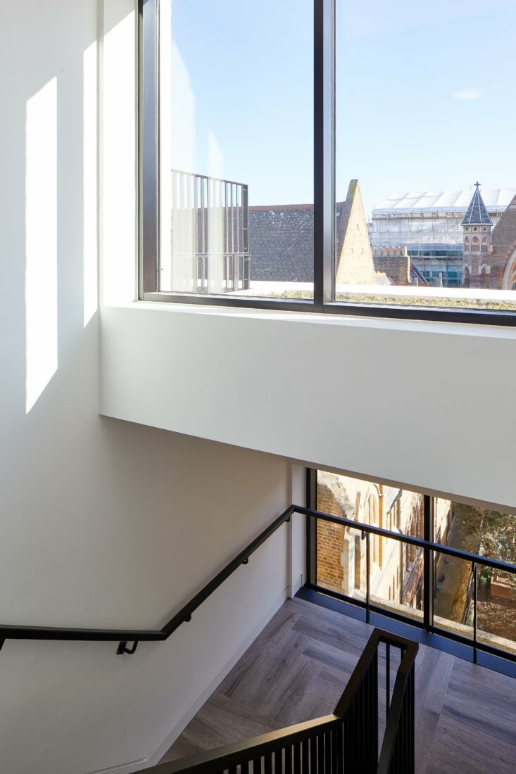 Stiff + Trevillion incorporates listed wall into Shoreditch mixed-use ...