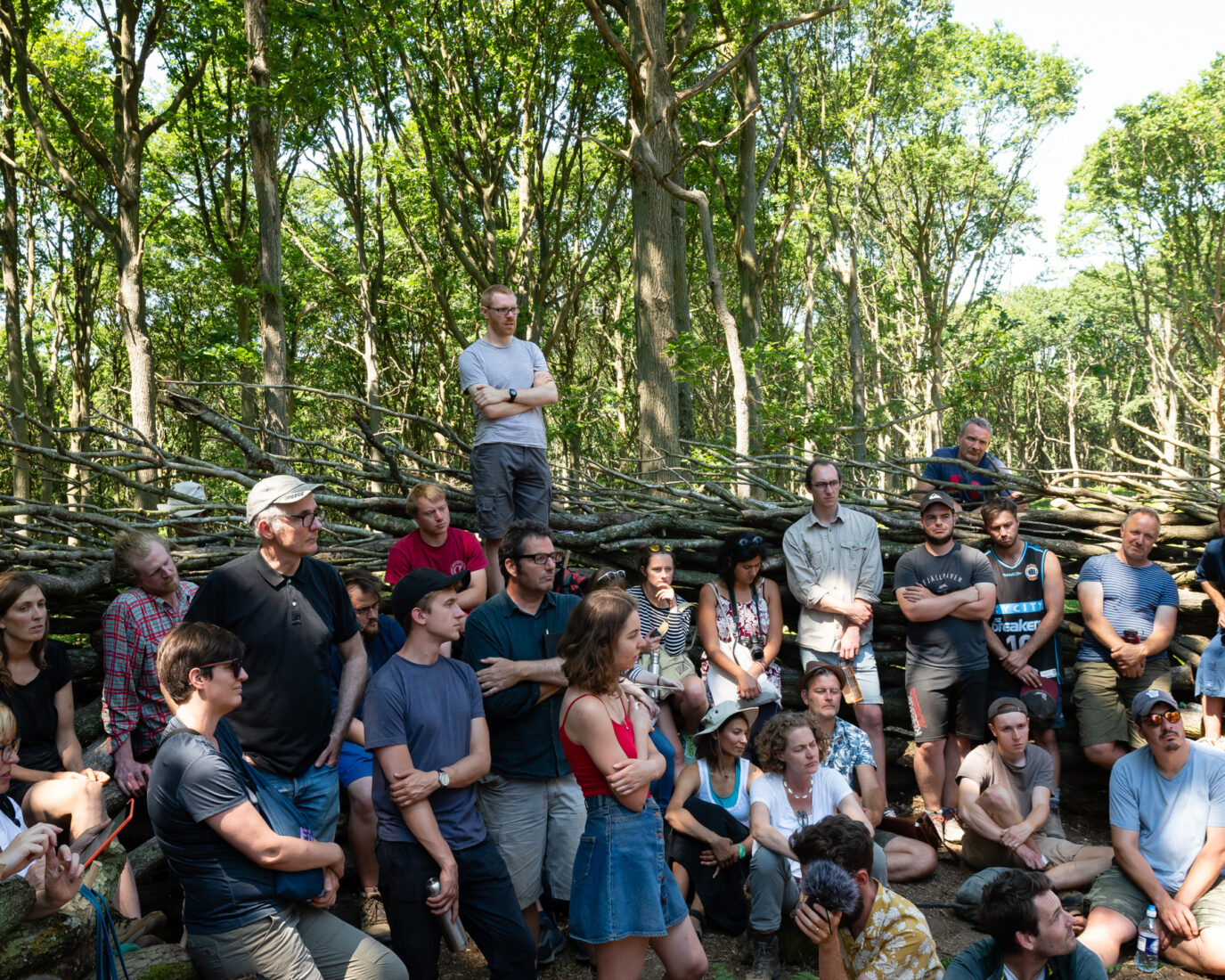 Invisible Studio’s student-build workshop creates six timber structures