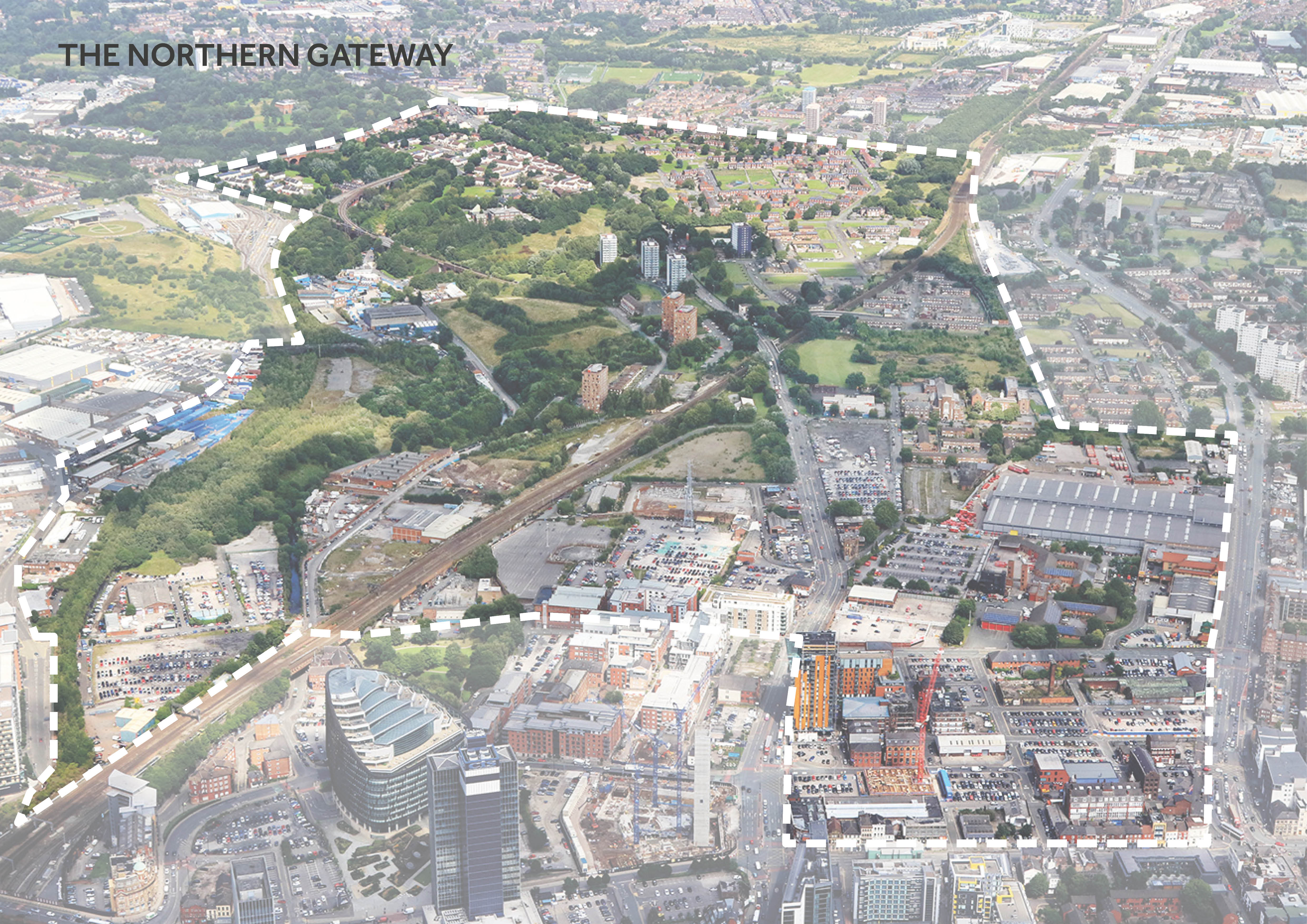Farrells reveals first images of Manchester’s £1 billion Northern Gateway