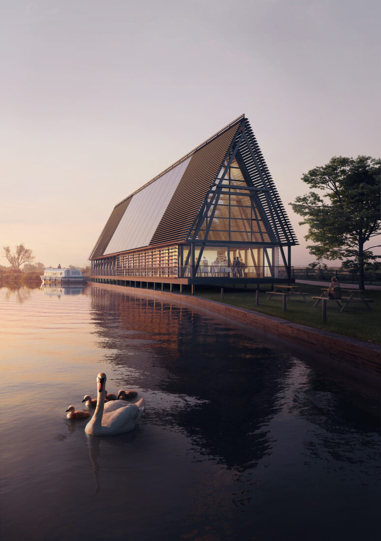 Acle Bridge visitor centre contest winner revealed
