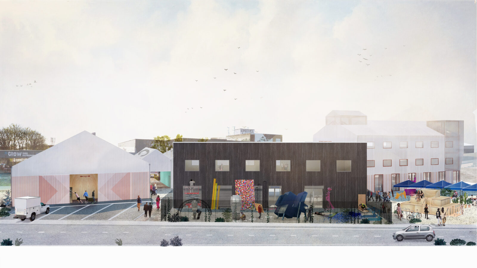 Carl Turner Architects wins planning for temporary artists’ studios in ...