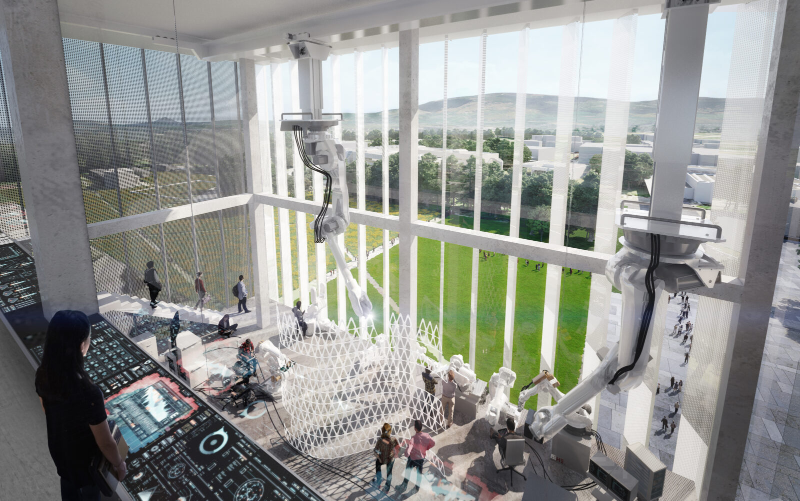 Steven Holl wins university contest with Giant’s Causeway-inspired design