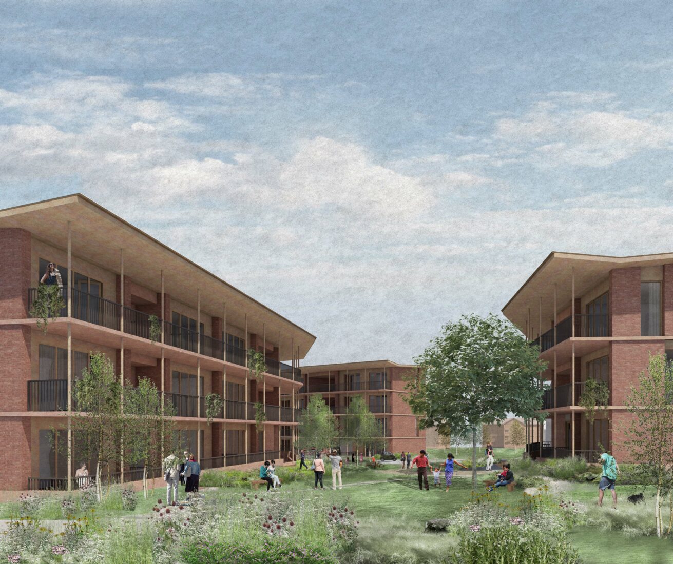 Mae wins planning for infill housing on Croydon estate