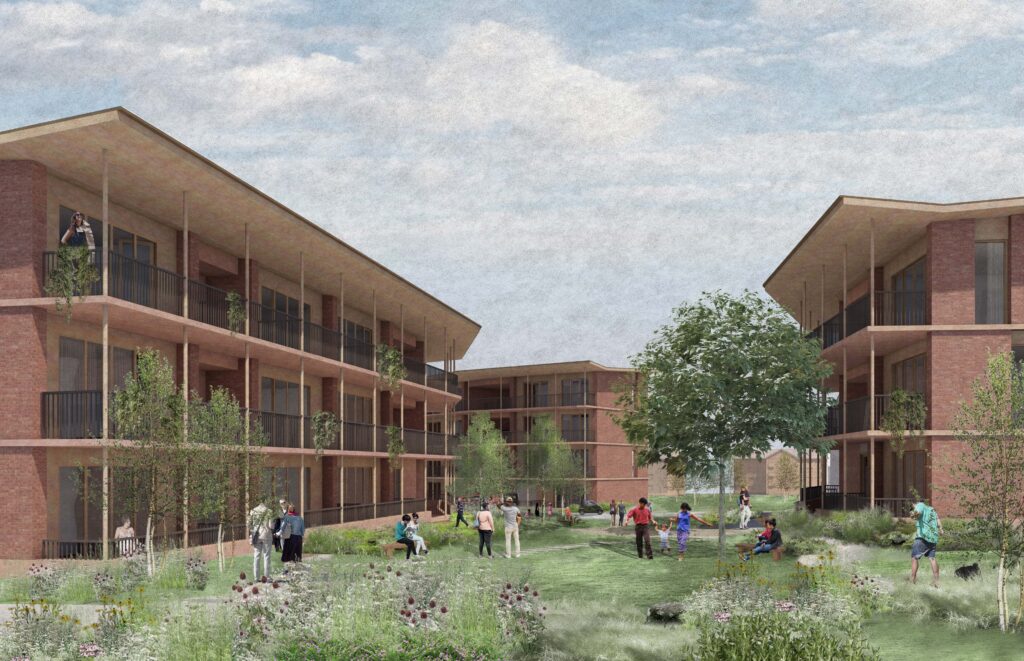 Mae wins planning for infill housing on Croydon estate