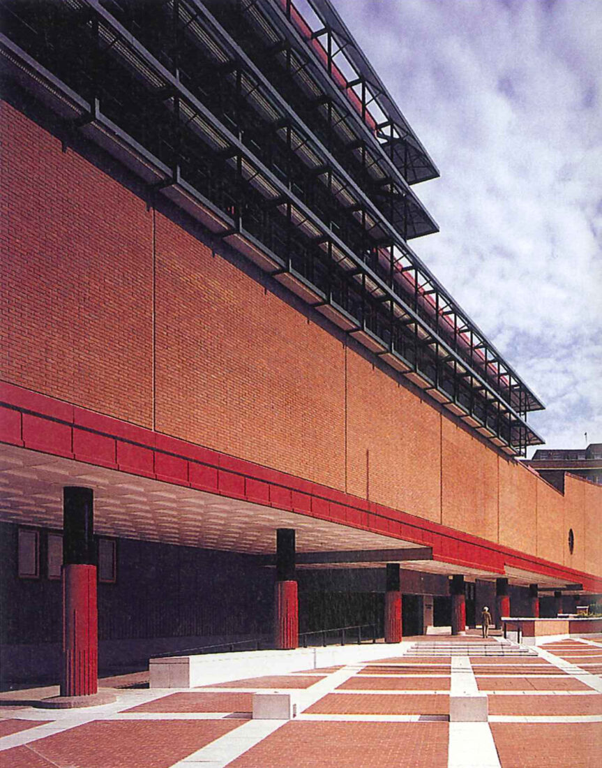 ‘Inspirational’ British Library architect MJ Long dies, aged 79