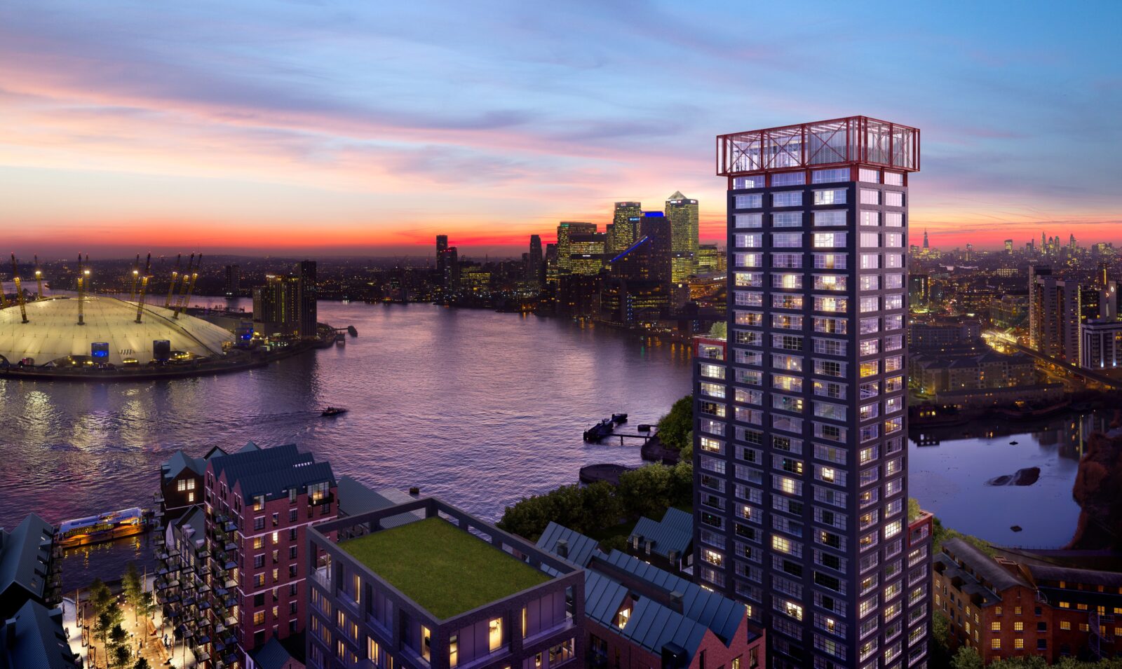 Allies and Morrison unveils plans for 30-storey east London tower