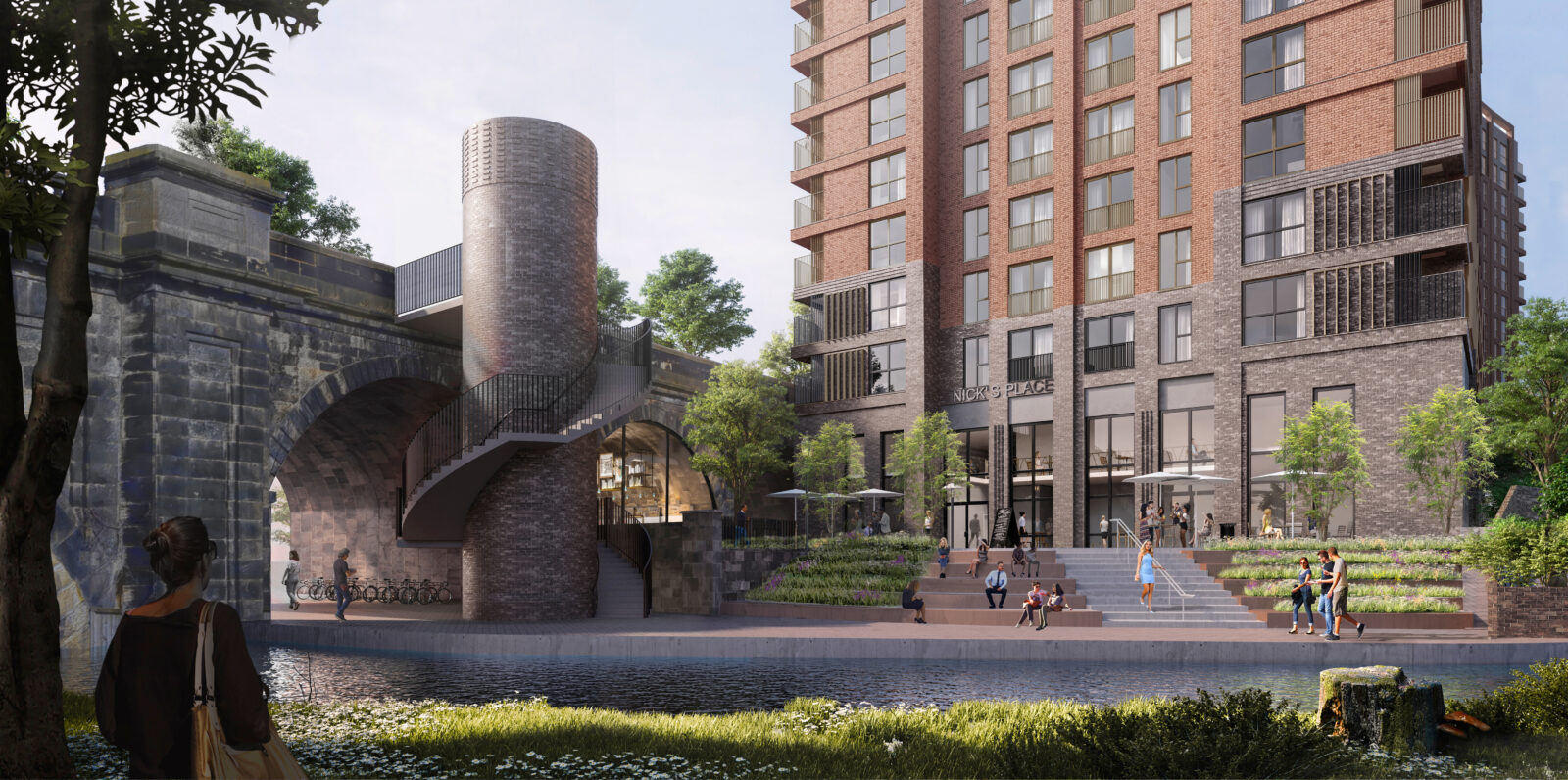 Assorted Skills + Talents wins approval for Leeds ‘High Line’ homes