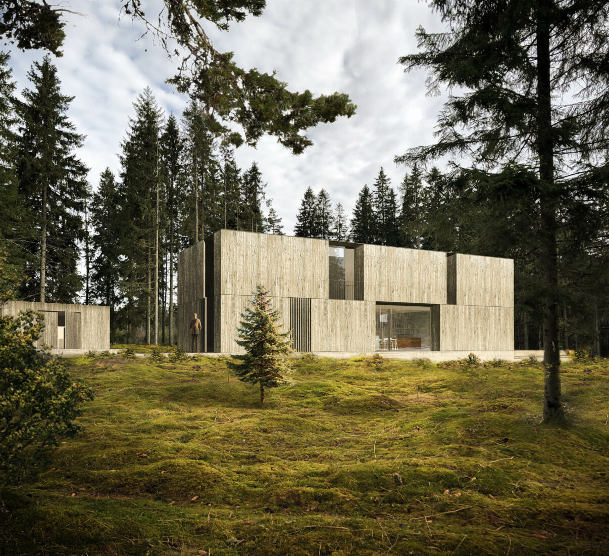 Work begins on Sutherland Hussey Harris’s rural retreat in Sweden