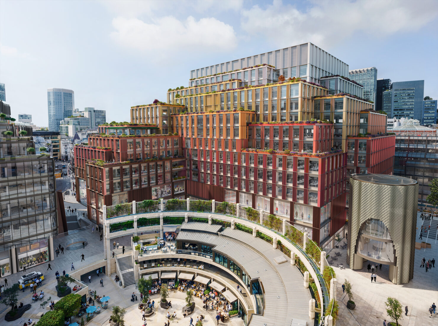 AHMM reveals ‘adventure in colour’ to replace 1-2 Broadgate