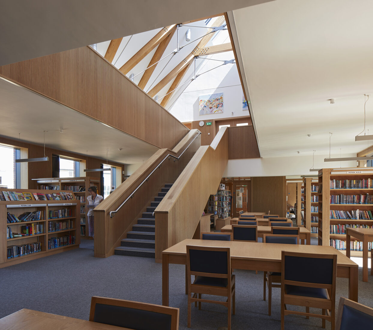 Walters & Cohen extends Reigate School with library and sixth form centre