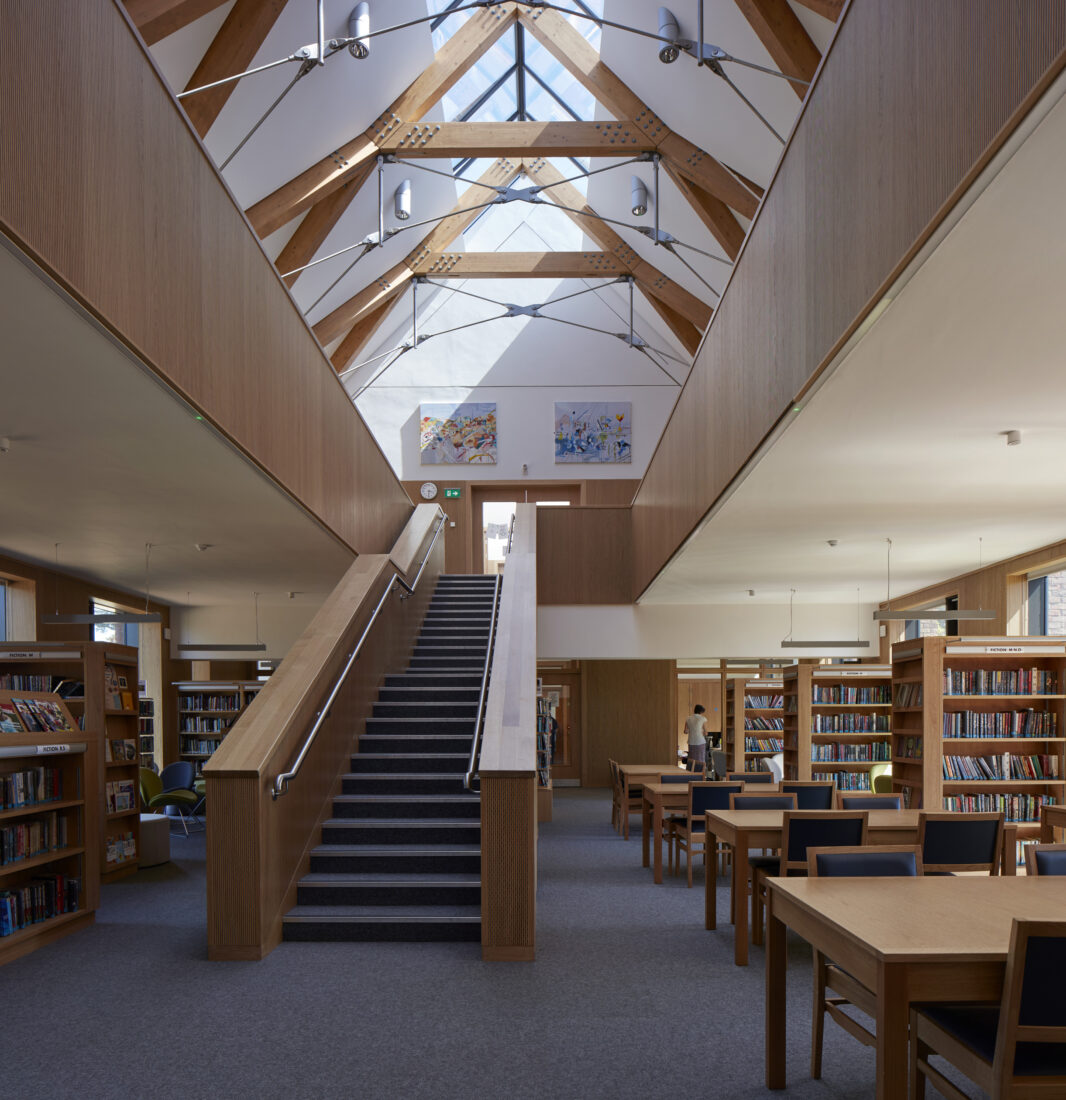 Walters & Cohen extends Reigate School with library and sixth form centre