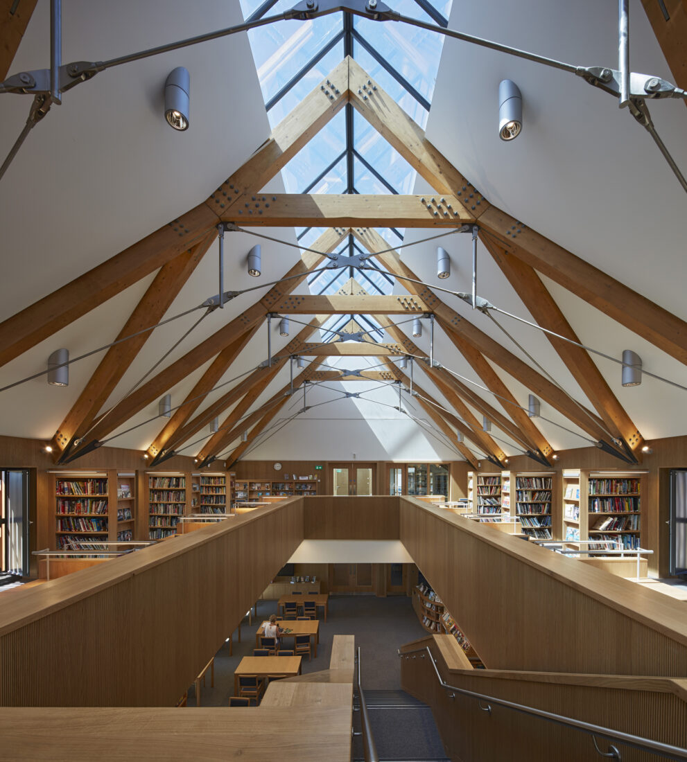Walters & Cohen extends Reigate School with library and sixth form centre