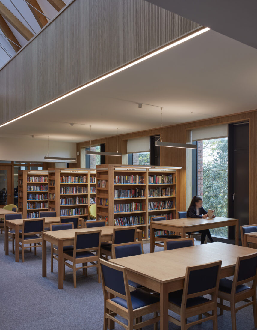 Walters & Cohen extends Reigate School with library and sixth form centre