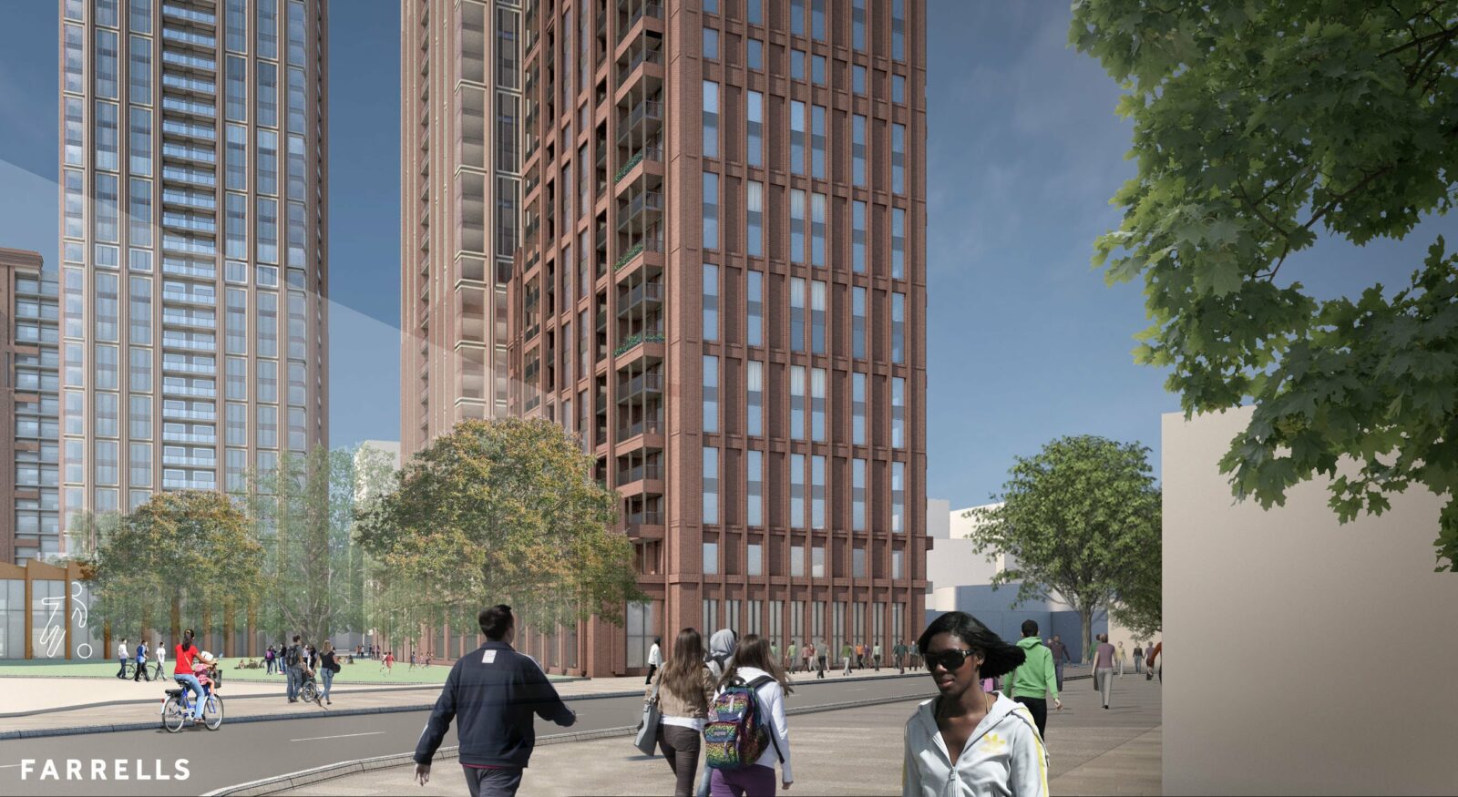 Farrells wins planning for £520m skyscraper scheme in south London