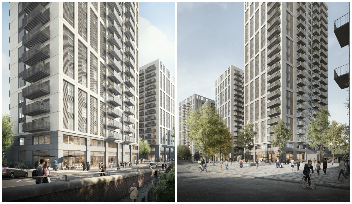Green light for Cartwright Pickard’s four-tower Southall scheme