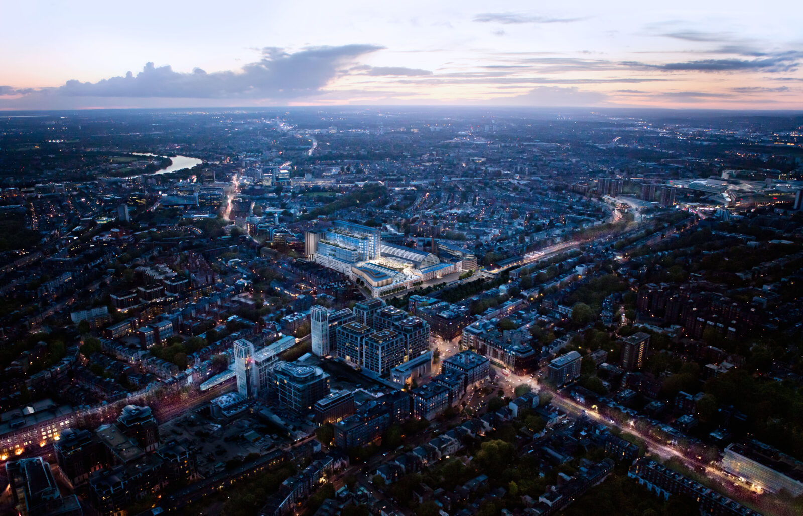 Heatherwick Studio and SPPARC reveal new images of £700m Olympia plans