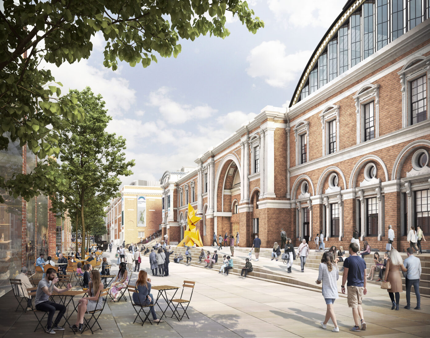 Heatherwick Studio and SPPARC reveal new images of £700m Olympia plans