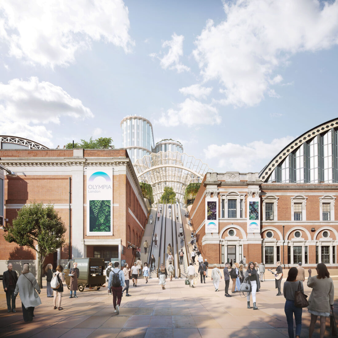 Heatherwick Studio and SPPARC reveal new images of £700m Olympia plans