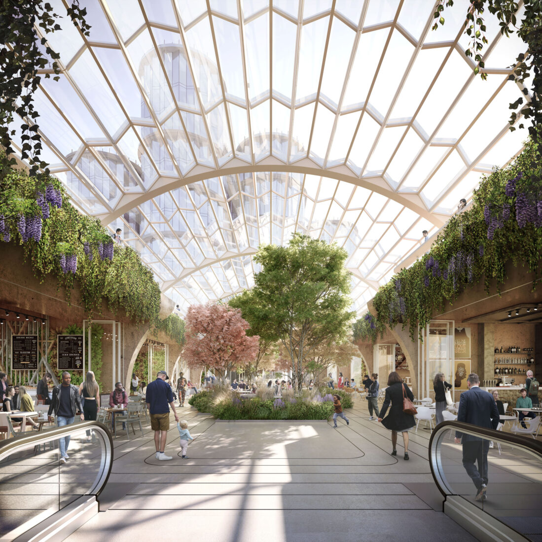 Heatherwick Studio and SPPARC reveal new images of £700m Olympia plans