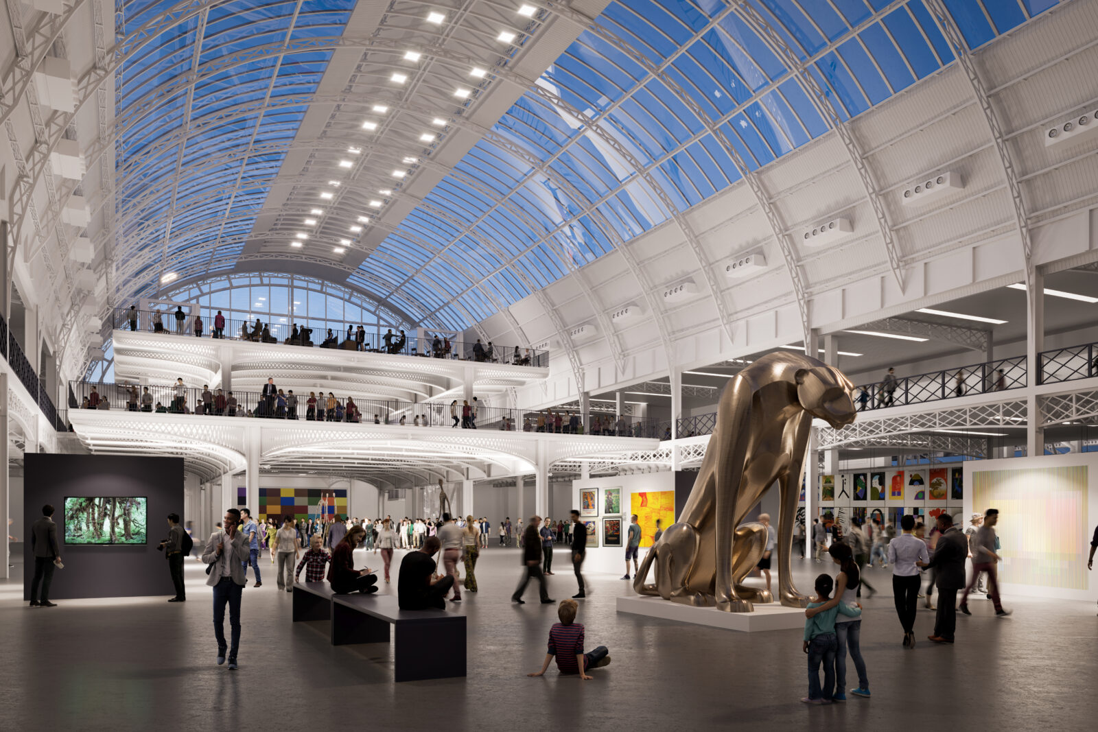 Heatherwick Studio and SPPARC reveal new images of £700m Olympia plans