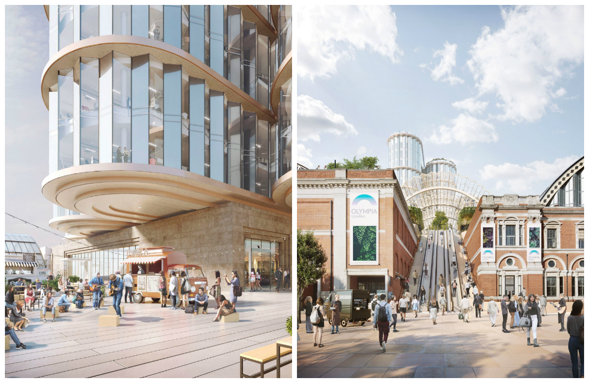 Heatherwick Studio and SPPARC reveal new images of £700m Olympia plans