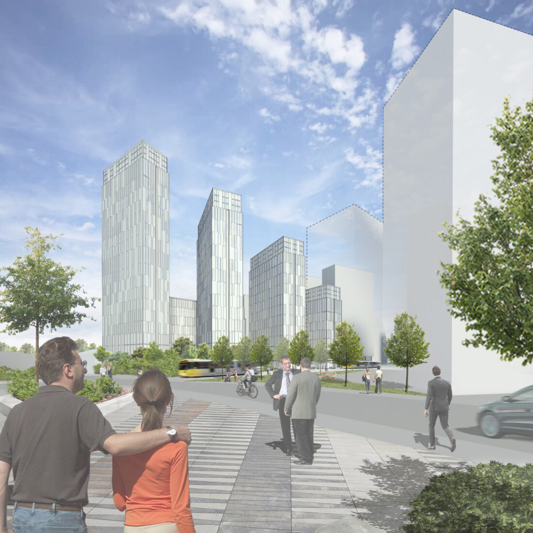 Jeffrey Bell plans new Salford towers up to 45 storeys high