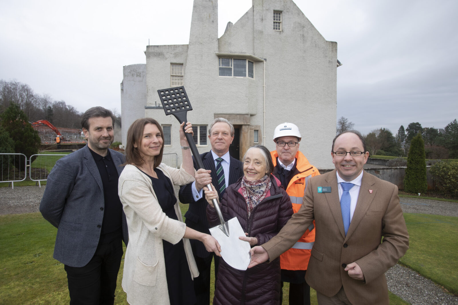 Work starts on Carmody Groarke’s see-through ‘shield’ over Mackintosh’s ...