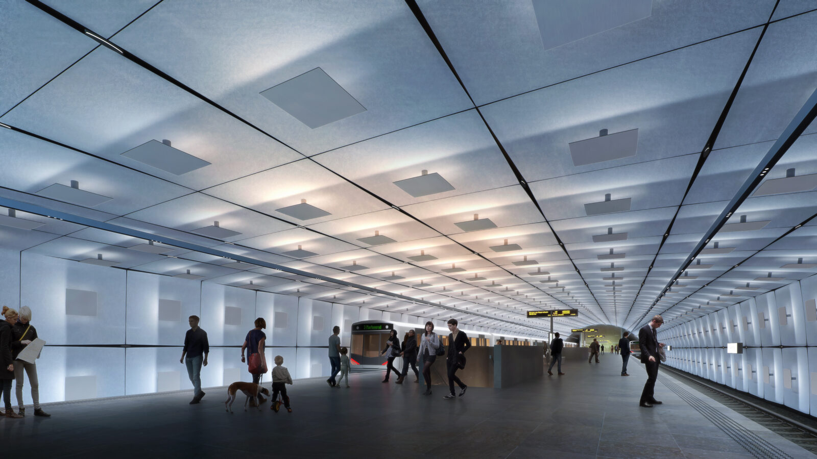 Zaha Hadid Architects wins brace of Oslo metro stations