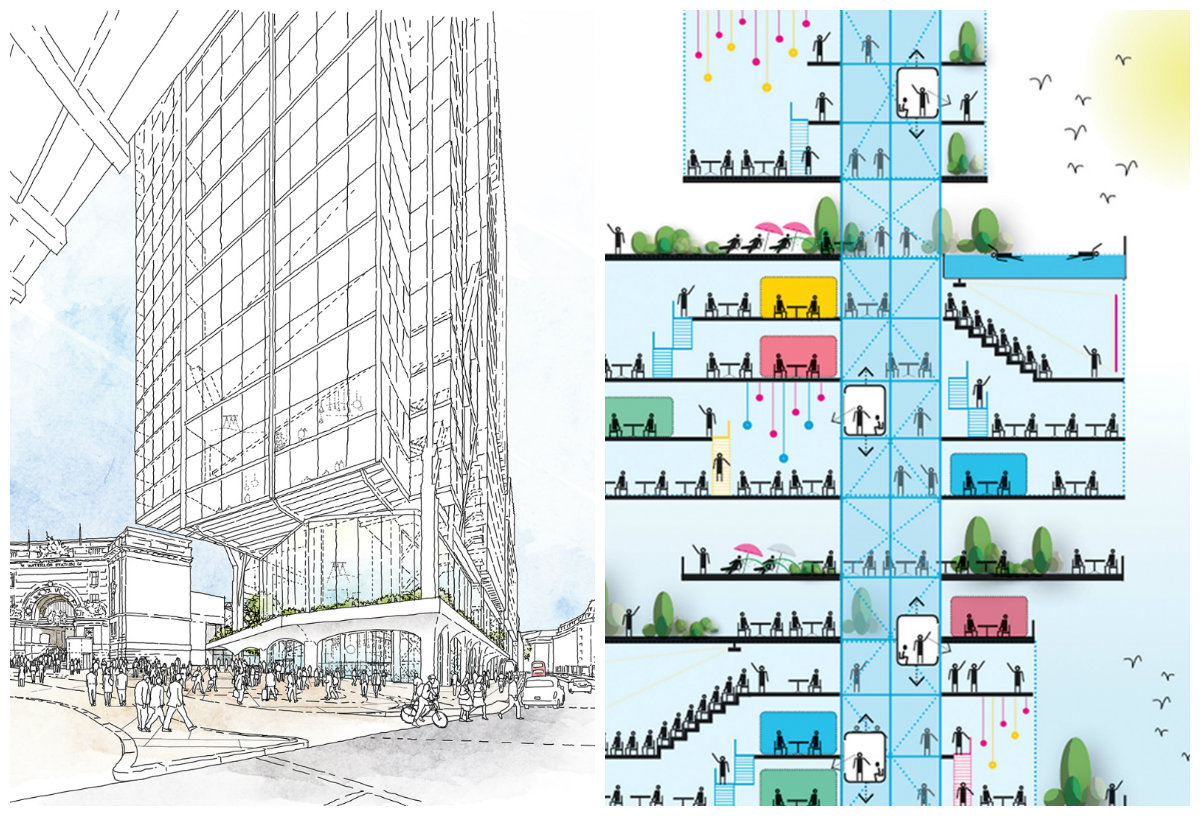 AHMM unveils new images of replacement Elizabeth House scheme