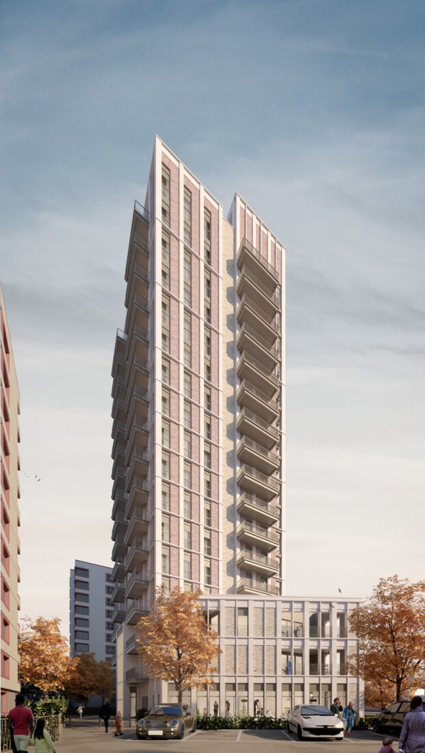 HTA wins go-ahead for high-rise Croydon housing